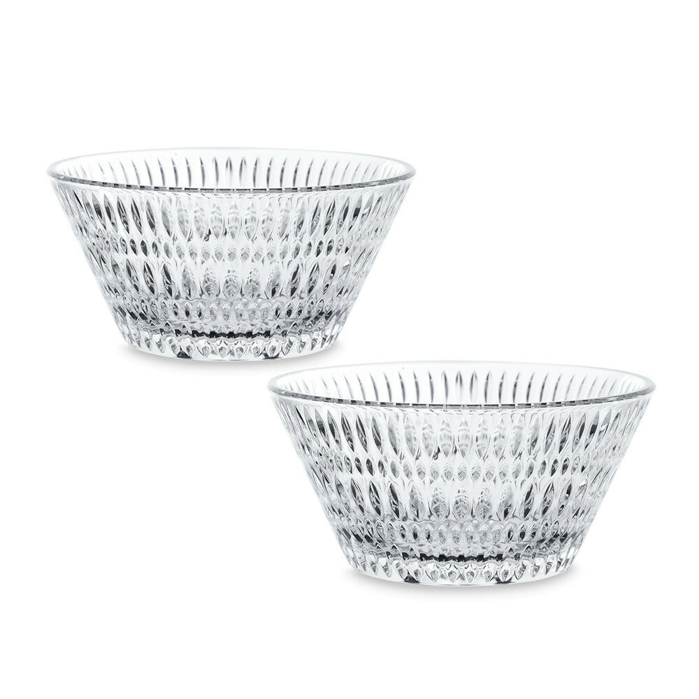 Набор из 2-х салатников, 740 мл, хрустальное стекло N104252 Ethno