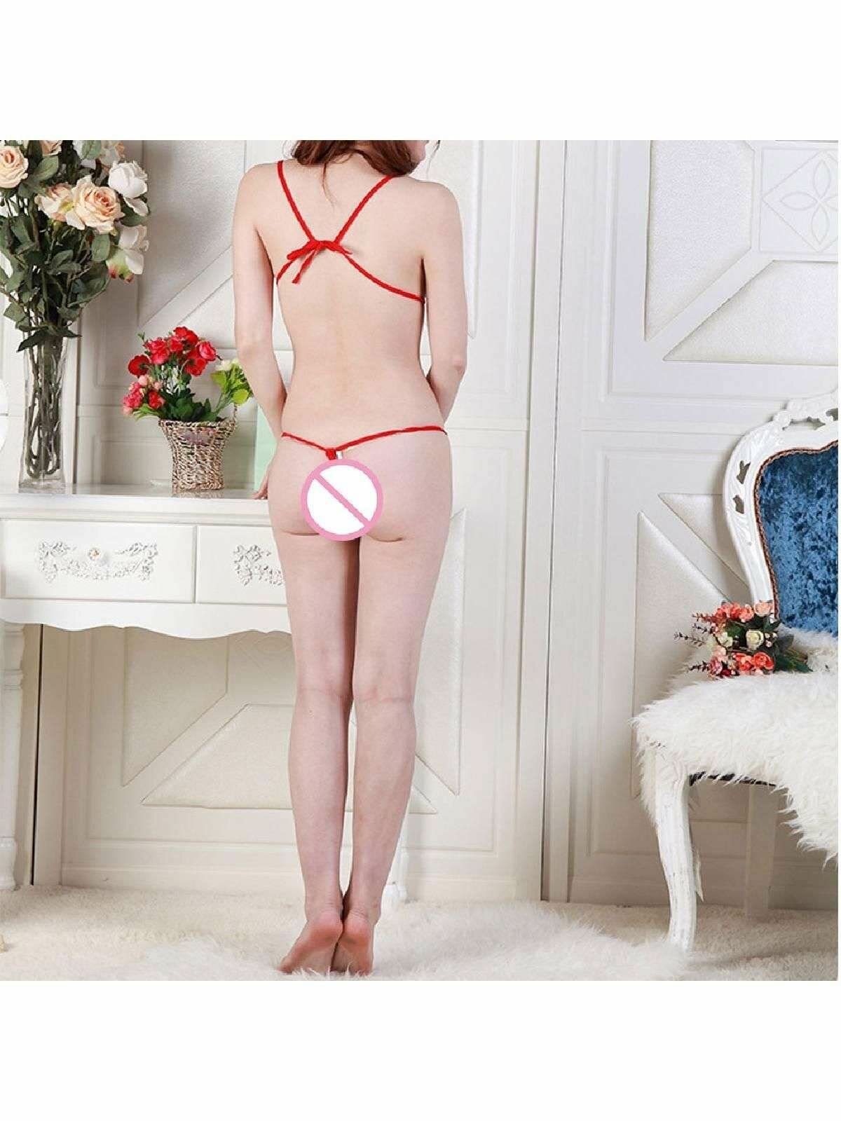 Женское кружевное белье Babydoll, Черный