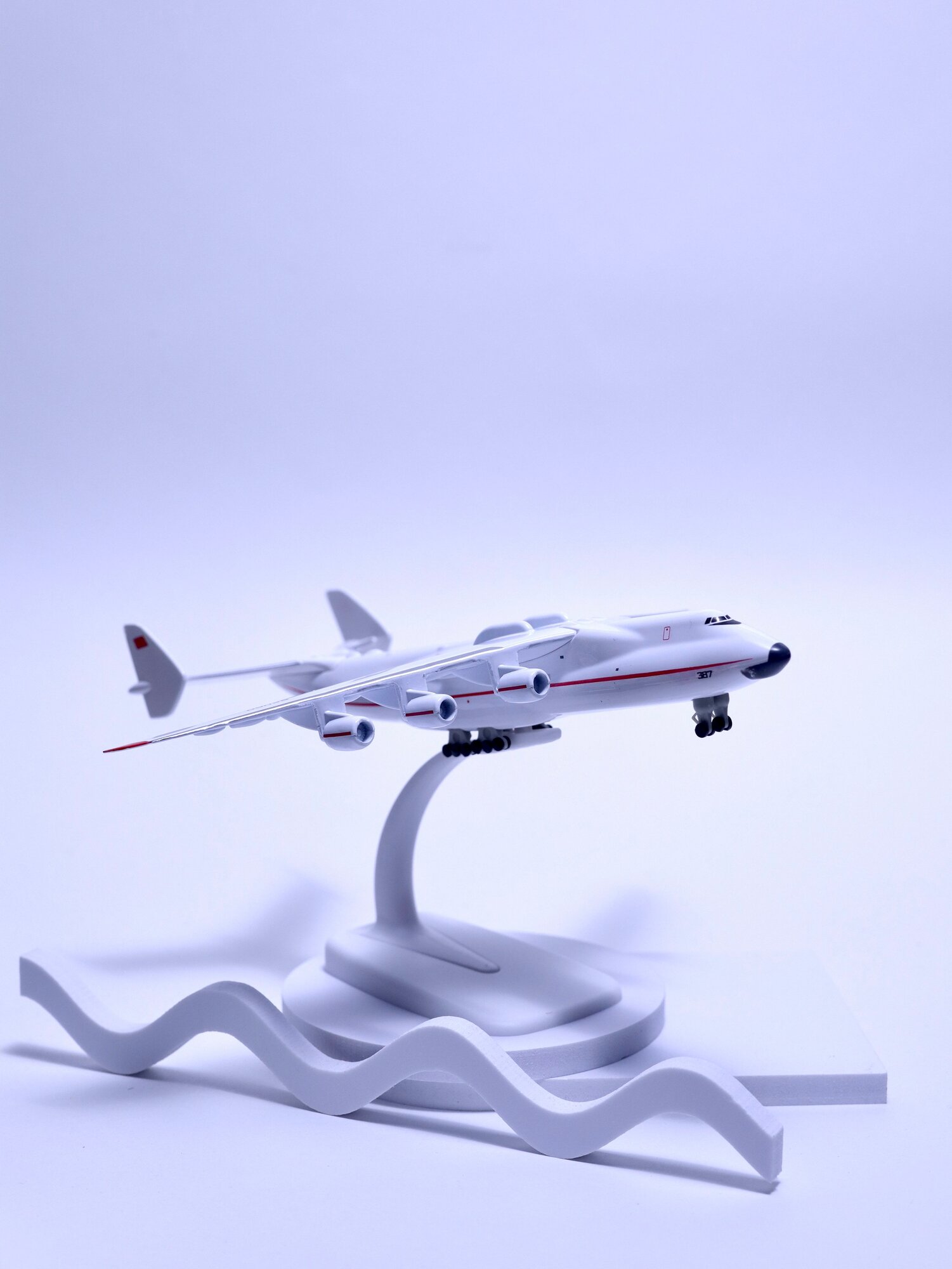 Металлическая модель самолета Ан-225 Антонов, СССР
