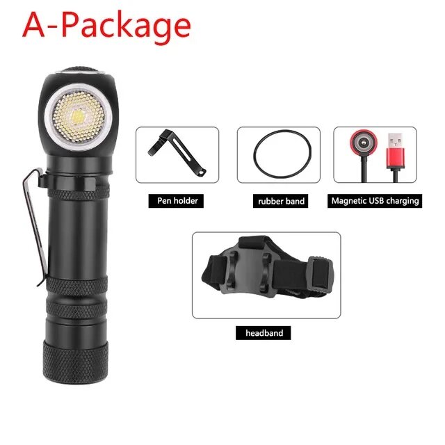 Налобный фонарь POCKETMAN P50 белый Package A