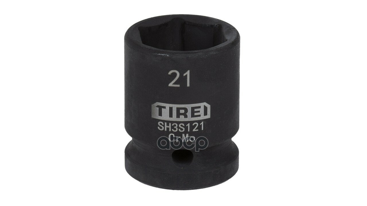 Головка ударная 6-гранная 1/2 21мм TIREI арт. sh3s121