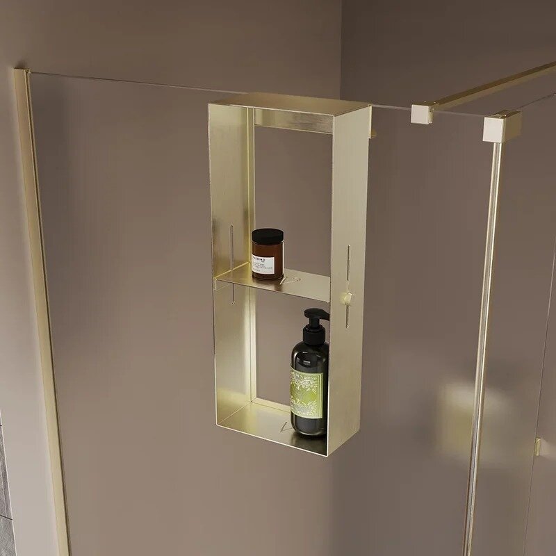 Полка Veconi Grange GN-G-C9 золото брашинг