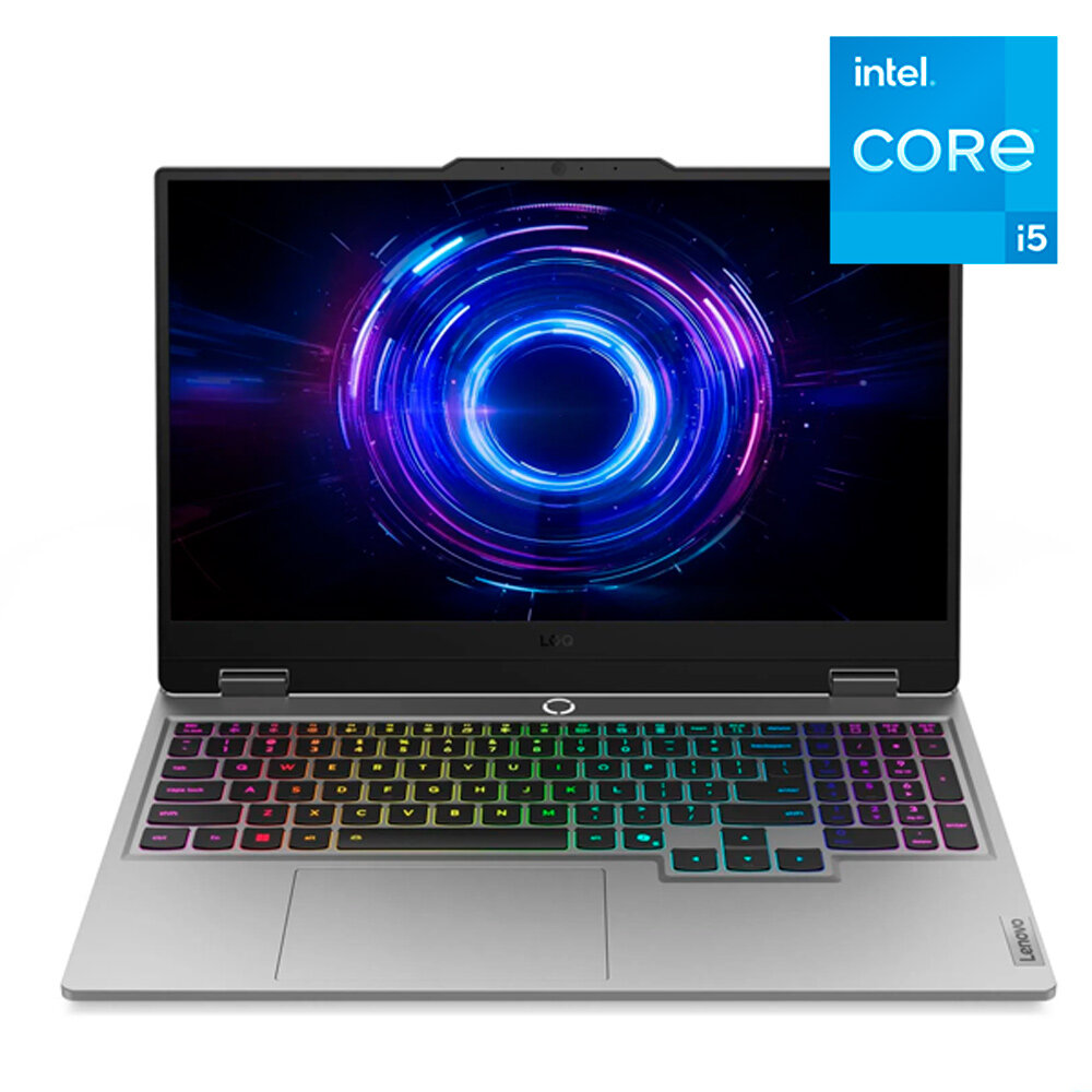 Ноутбук Lenovo LOQ 15IRX10 Core i5-13450HX 16GB / SSD 512Gb / GeForce RTX 5050 8GB / NO OS / 83JE002BRK