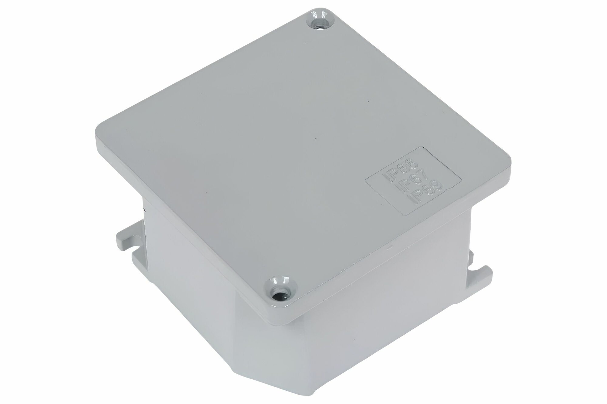 Ответвительная коробка DKC 90х90х53мм IP66 RAL9006 окрашенная, алюминий 65300