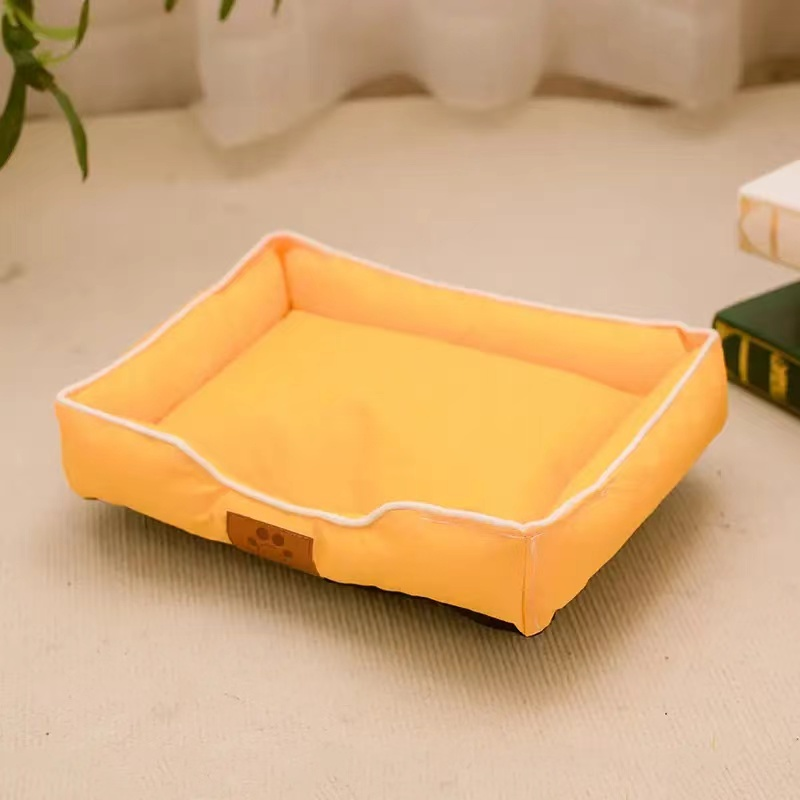 Водонепроницаемый коврик для собак из ткани 600D Oxford, 40x30x6 см, оранжевый