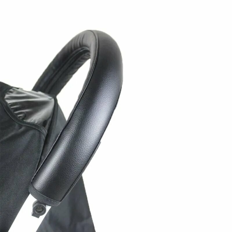 Чехол для ручек детской коляски - Черный