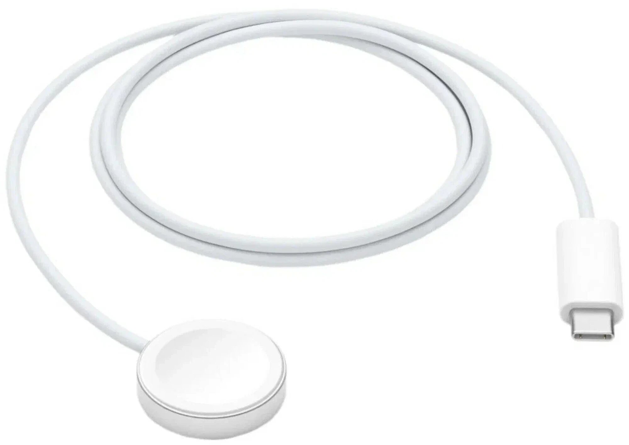 AV-Retail / Беспроводная зарядка для умных часов WatchOS с Type-C / Зарядка для Apple Watch 7 с разъемом USB-C