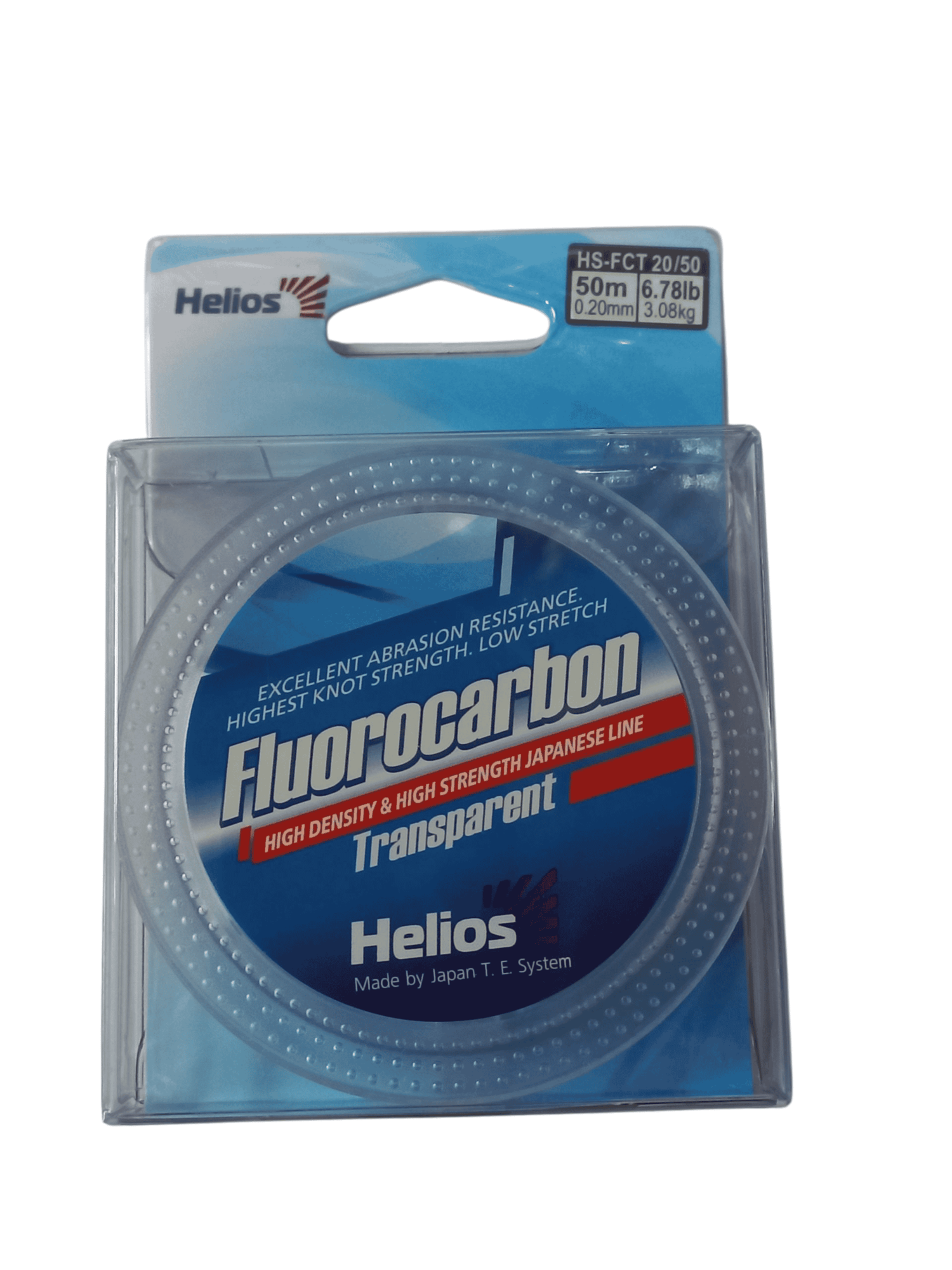 Леска Helios FLUOROCARBON Transparent 0,20mm/50 (HS-FCT 20/50), шт