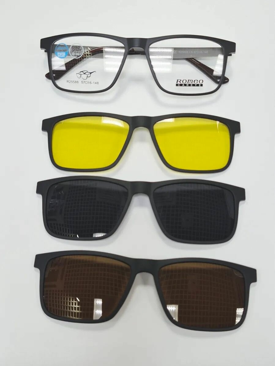 Оправа с насадками Romeo.// Мужская оправа с магнитными насадками