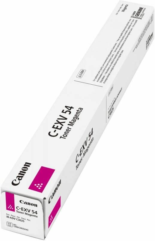 Тонер-картридж Canon C-EXV54M 1396C002 пурпурный, туба, оригинальный