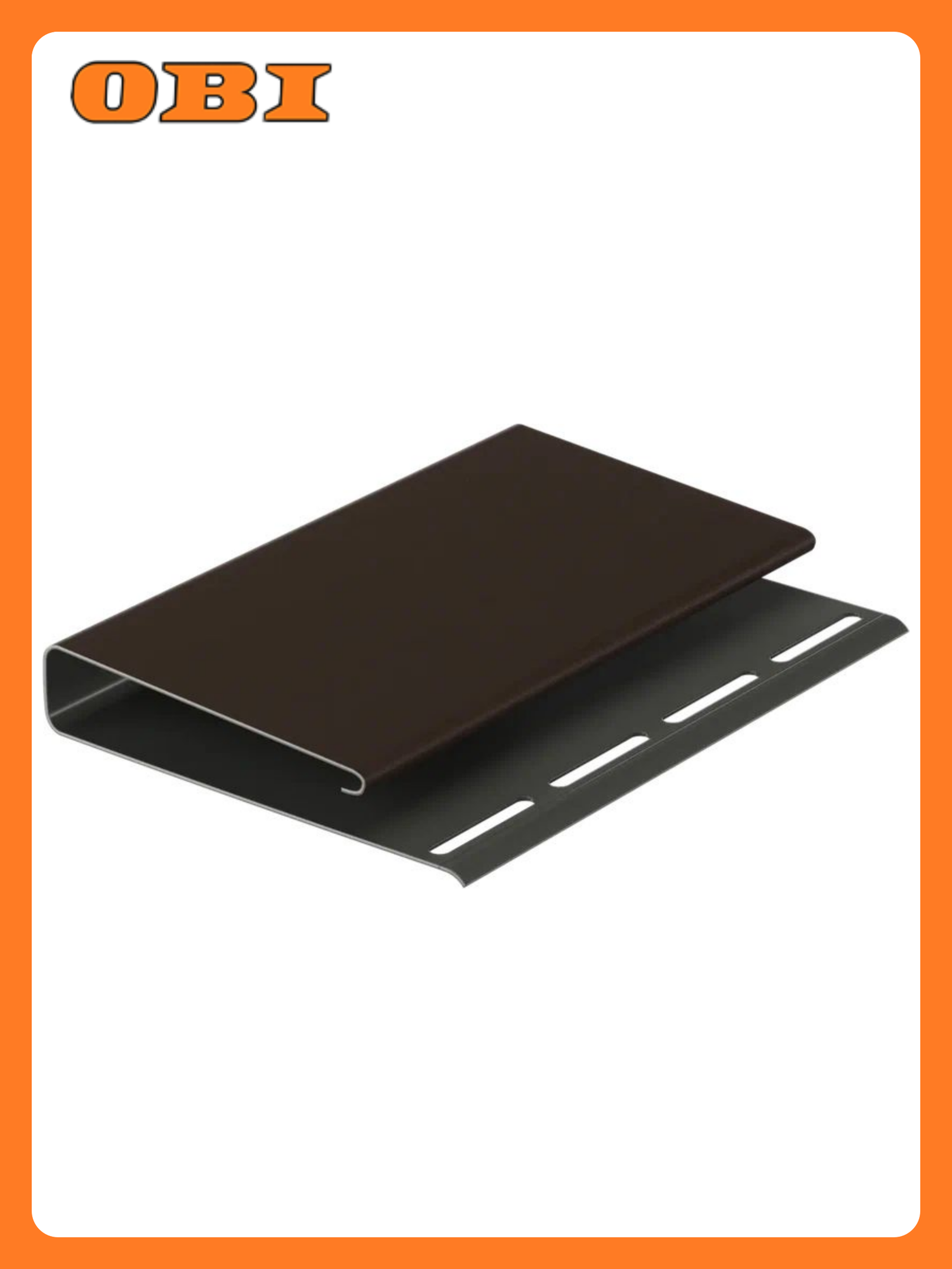 Внешний угол Docke, шоколадный, 75х30 мм, влагоустойчивый, морозостойкий, защита от УФ