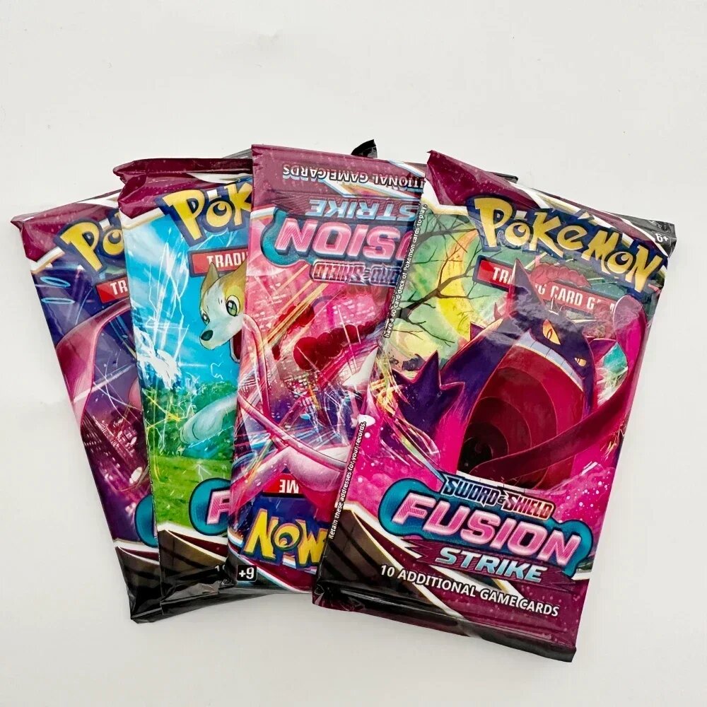 Коллекционные карты Pokemon Shining Fates TAKARA TOMY 4 packs