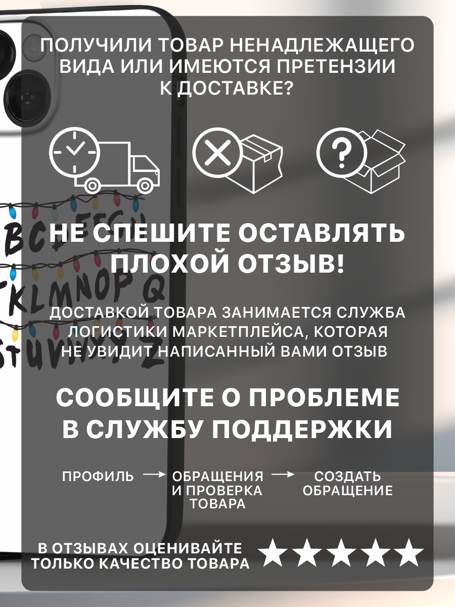 Чехол на iPhone 13 Stranger Things - Сериал — фото 1