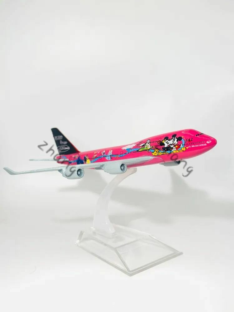 Сборная модель самолета Air Canada JAL Dream Express, металл, пластик, от 3 лет