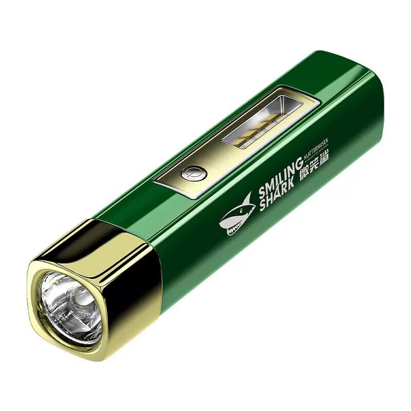 Миниатюрный фонарик с фиксированным фокусом и дальним лучом, с боковым светом для дразнения кошек, фонарик из