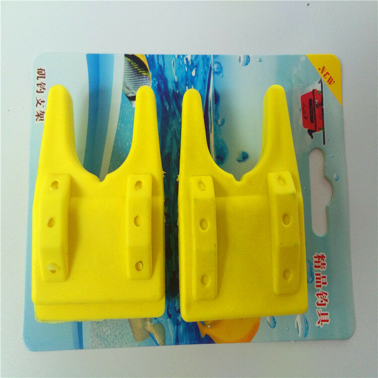 EVA Плот Держатель удочки EVA Ведро для приманки Зажим для ведра Резиновый держатель Мягкая резиновая Удочка Висит 2