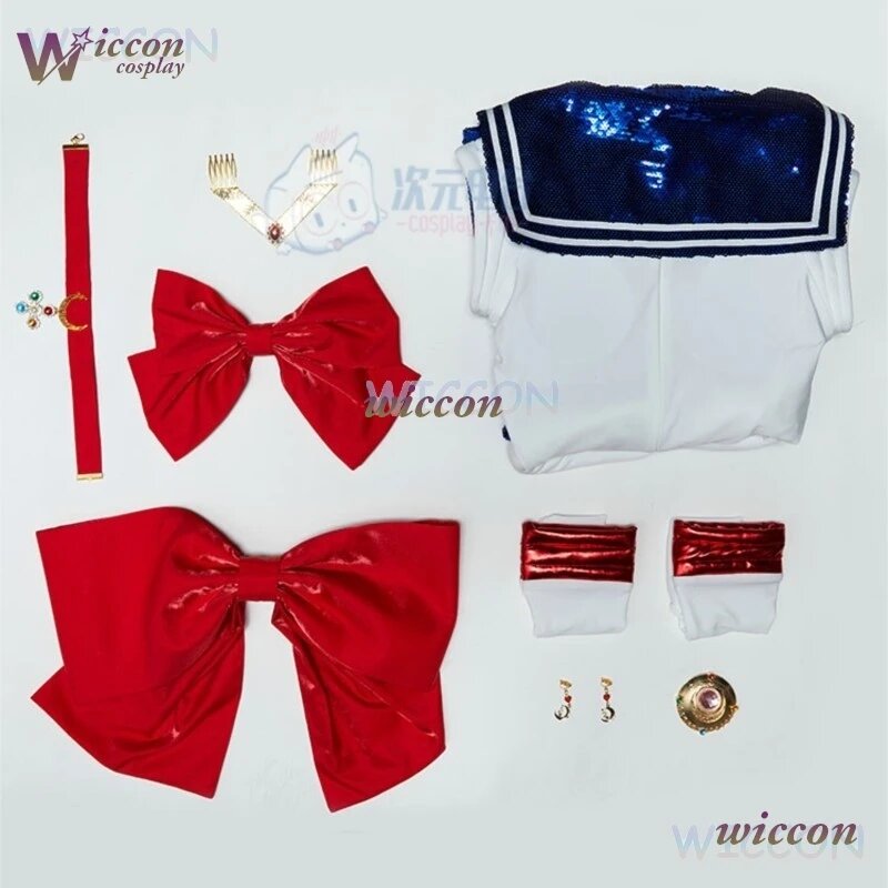 Sailor Moon Tsukino Usagi Косплей костюм S, suitA