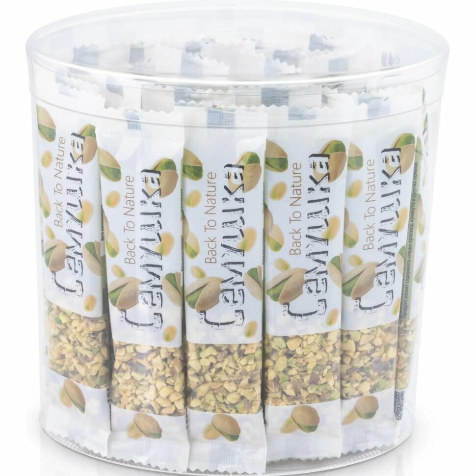 Фисташки жареные дробленые Семушка 4гх30шт/уп, 2419460