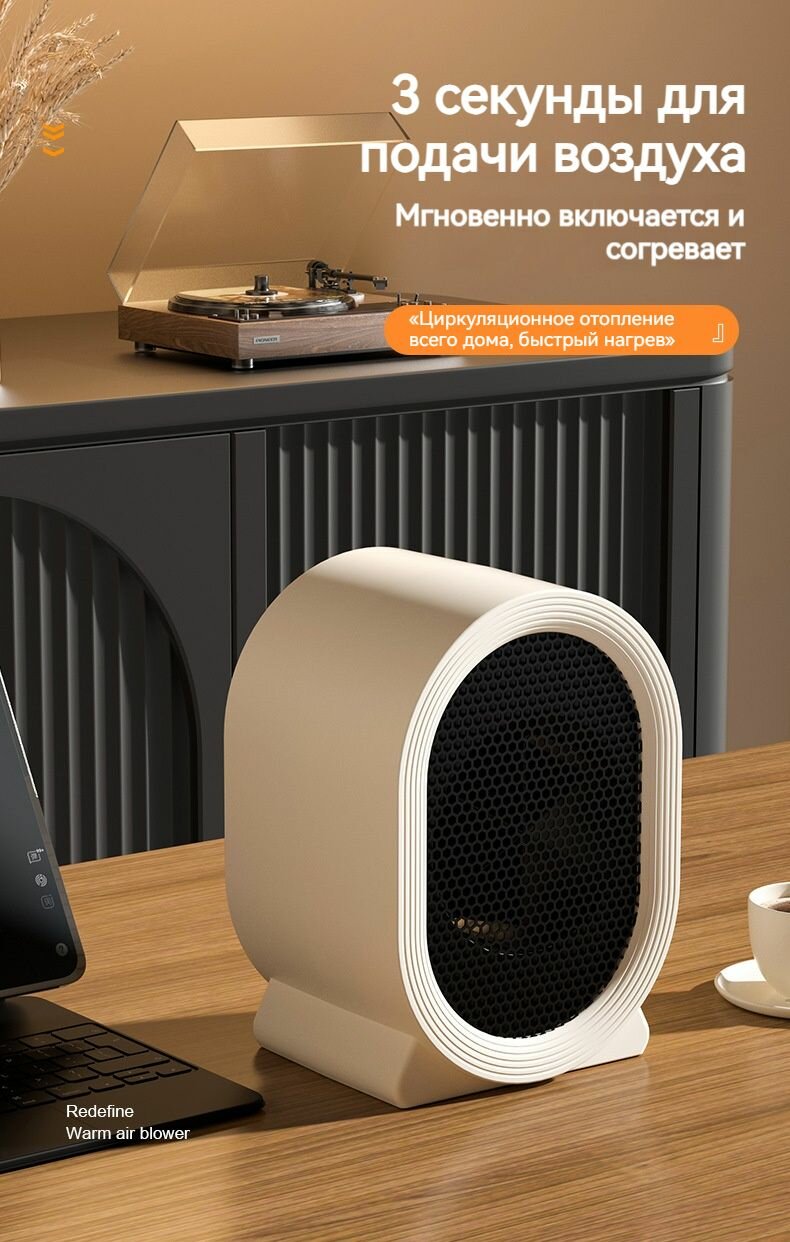 Обогреватель для дома тепловентилятор напольный 1200W
