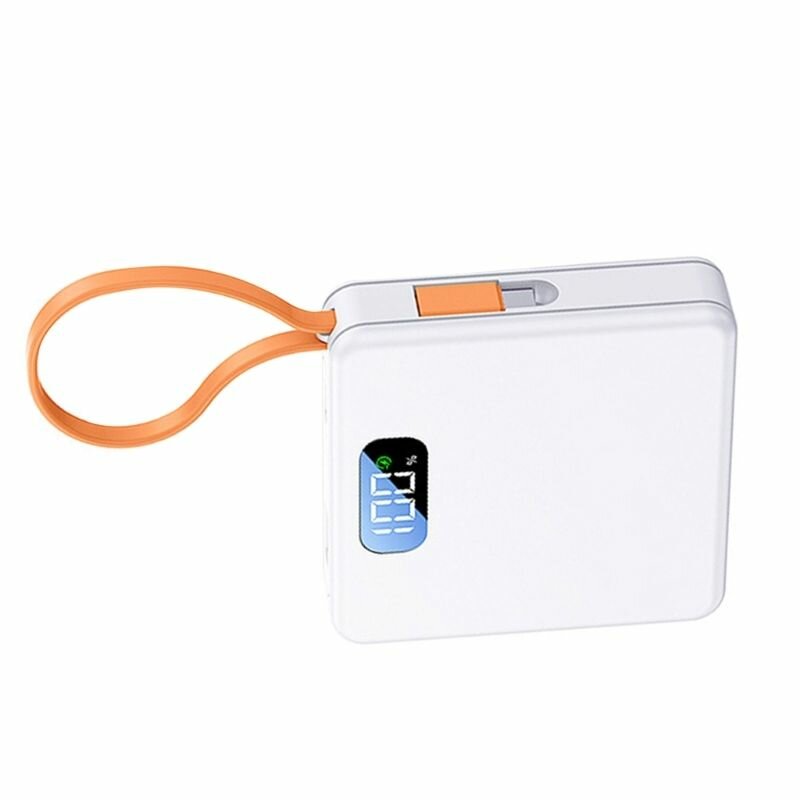 3 батареи с плоской головкой 18650, комплект мобильного источника питания материал-белый-стандартная версия 10 Вт