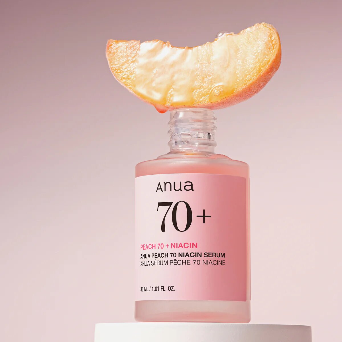 ANUA Peach 70% Niacin Serum Сыворотка тонизирующая для лица с экстрактом персика и ниацинамидом, 30 ml