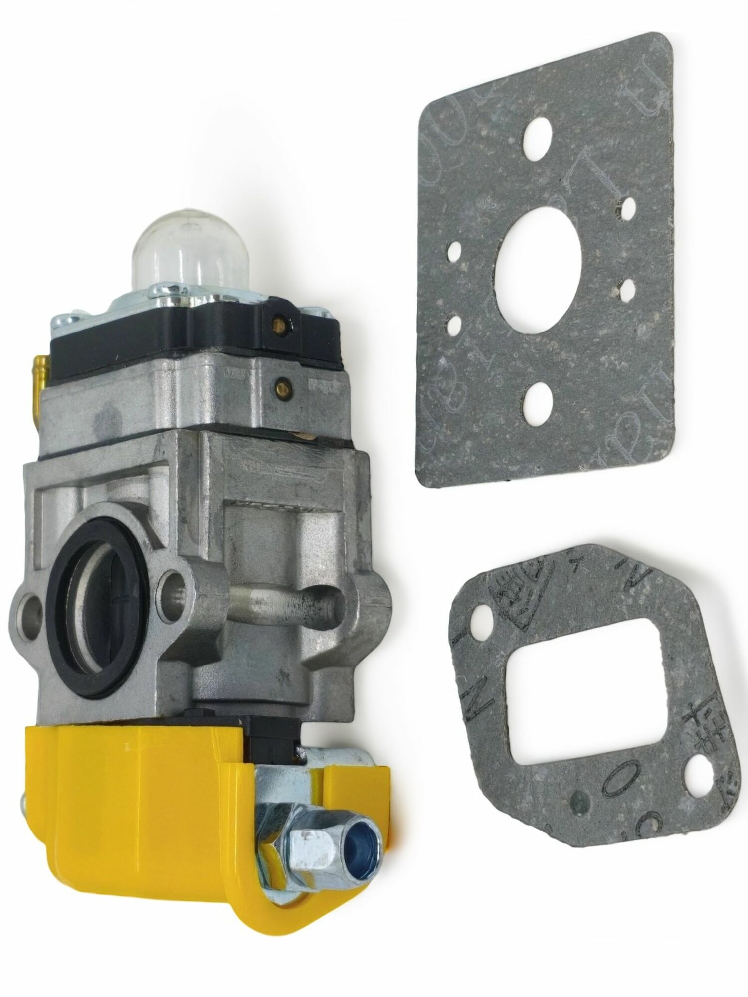 Карбюратор Champion 43,52 куб. см PRO с прокладками и пыльником, колесного триммера LMH4412, T434 - Т437, мотобура AG152B-AG352, культиватора GC243-GC252