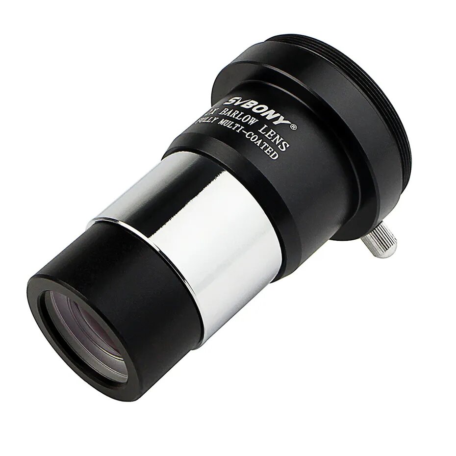 SVBONY 2X Barlow Lens, 1.25 дюймов, Fully Multi-Coated, для телескопов — фото 1