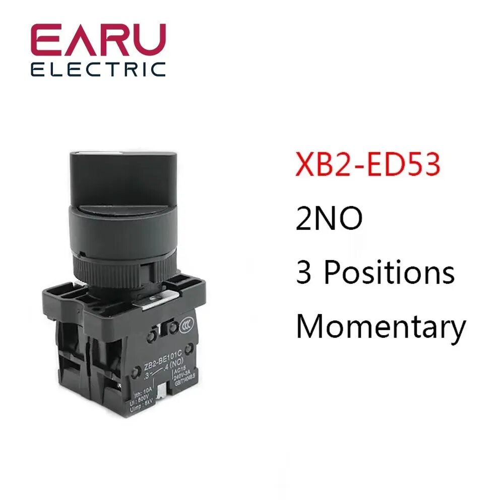 Rotary push button switch EARU XB2