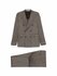 Комбинезон Tagliatore Double-breasted striped-pattern suit, размер 52, grey