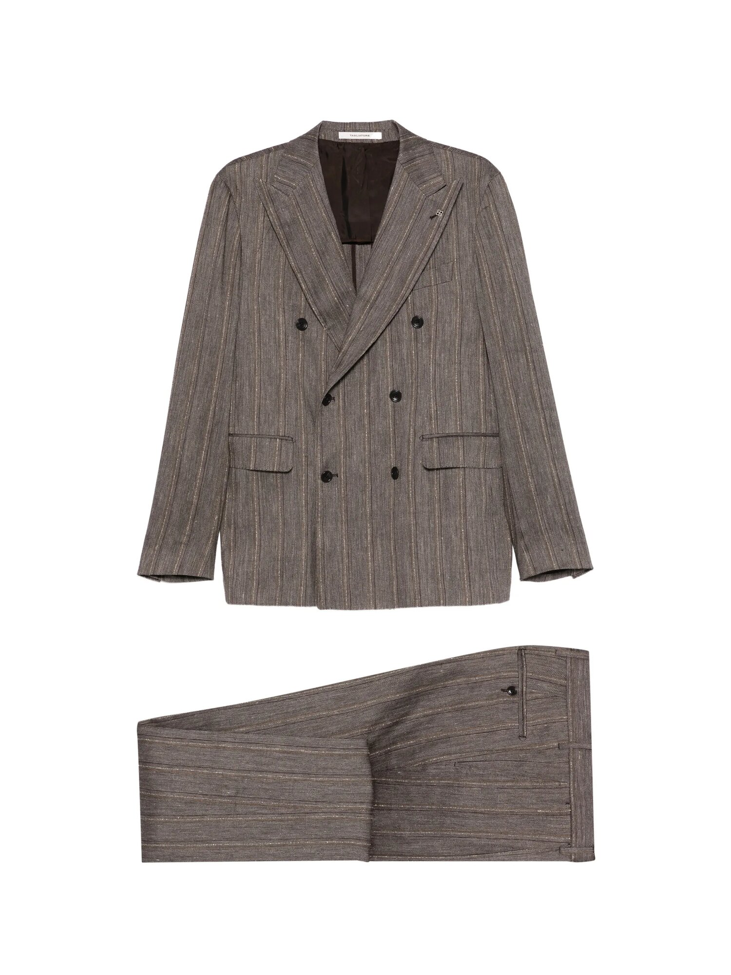 Комбинезон Double-breasted striped-pattern suit