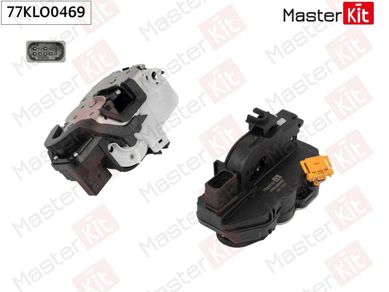 Замок передней правой двери CHEVROLET CRUZE J300/AVEO T300 2009 - - MasterKit 77KLO0469