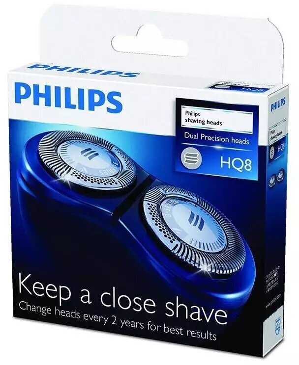 Режущий блок и сетка HQ8 Чехол. ру для Электробритвы Philips HQ8445/HQ8825/HQ8830/HQ5705/HQ5710/PT715/PT720 (2 шт)