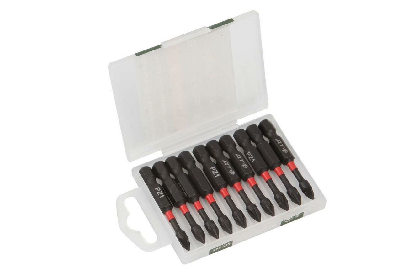 Бита ударная 1/4', PZ1, 50 мм, 10 шт. / Дело Техники арт. 793625