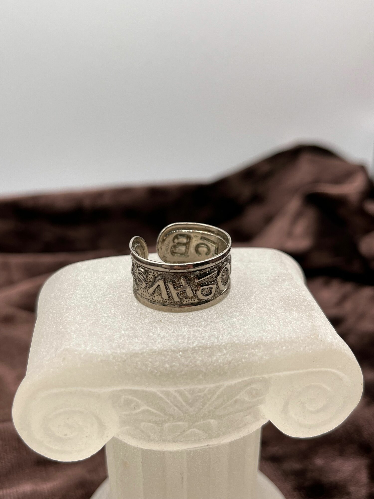 Винтажное кольцо, размер 18,8