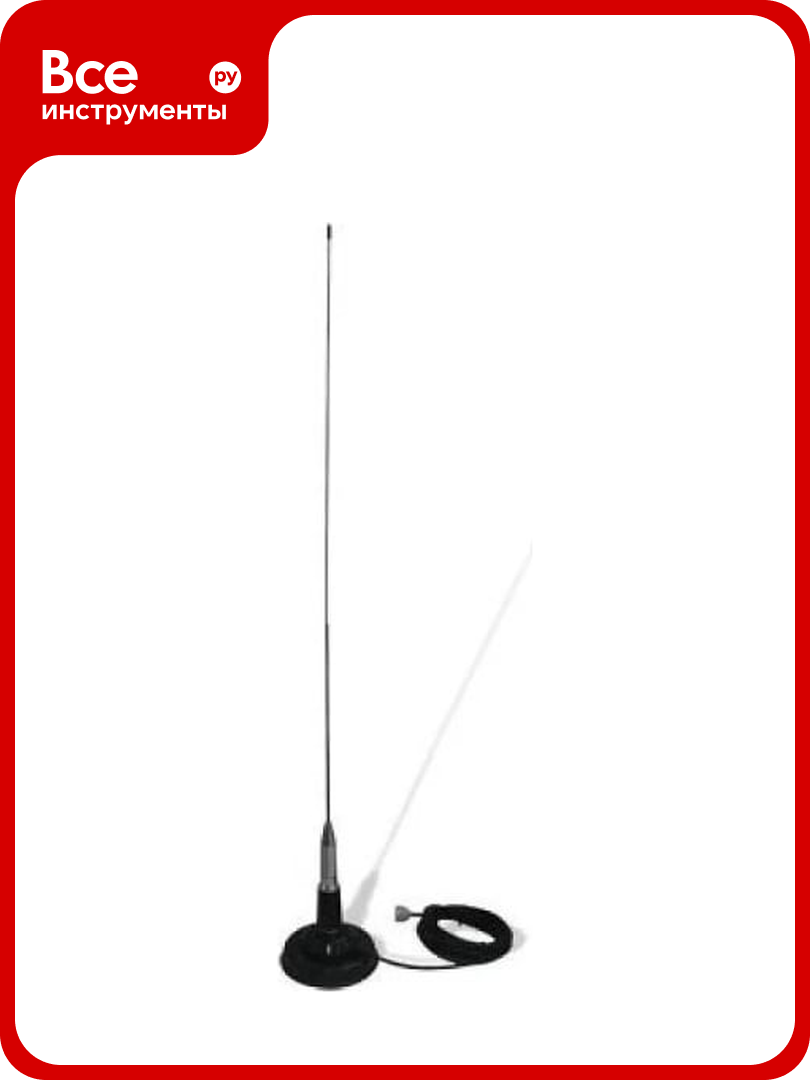 Автомобильная антенна Opek UM-102 430‑450 МГц 00011443 внешнее крепление черный корпус для UHF‑теле