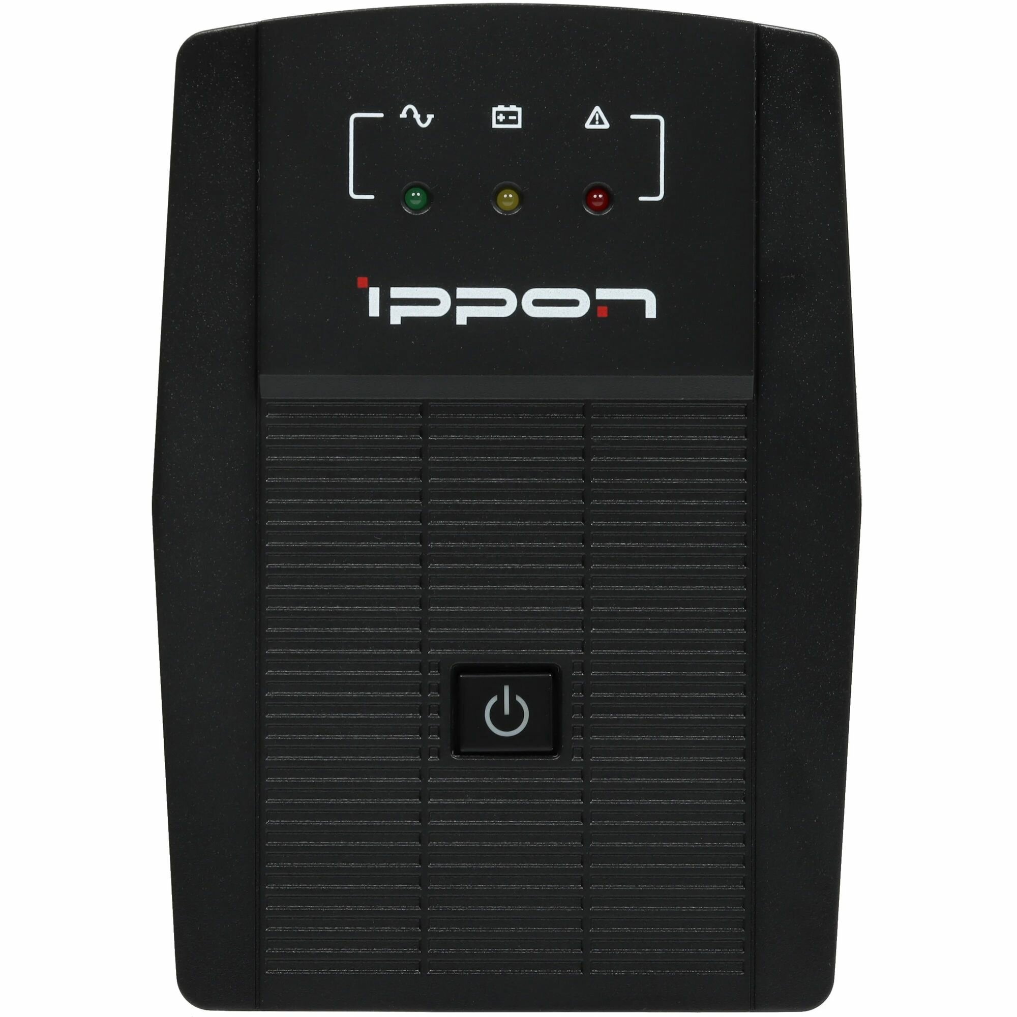 Интерактивный ИБП Ippon "Back Basic 650", Smart UPS, защита от помех, черный — фото 1