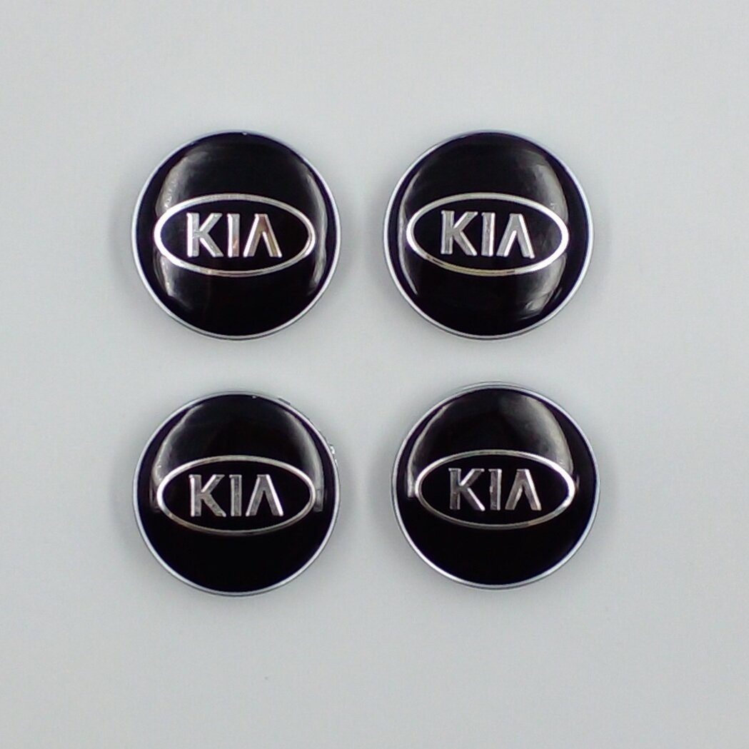 Колпачки заглушки на литые диски с эмблемой 60 мм 4 шт