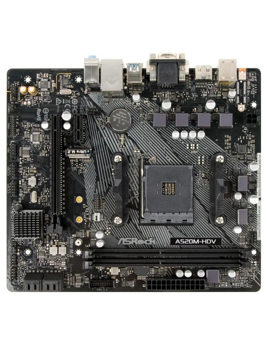 Материнская плата A520M-HDV - AM4, DDR4