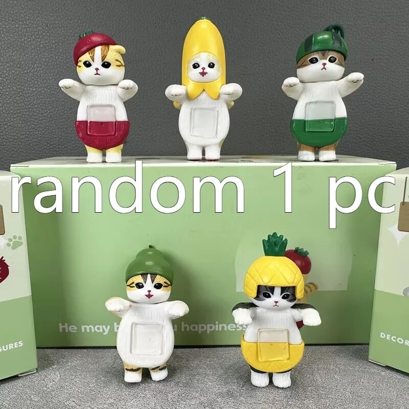 Mofusand Фруктовый кот ананас слепая коробка random 1 pc