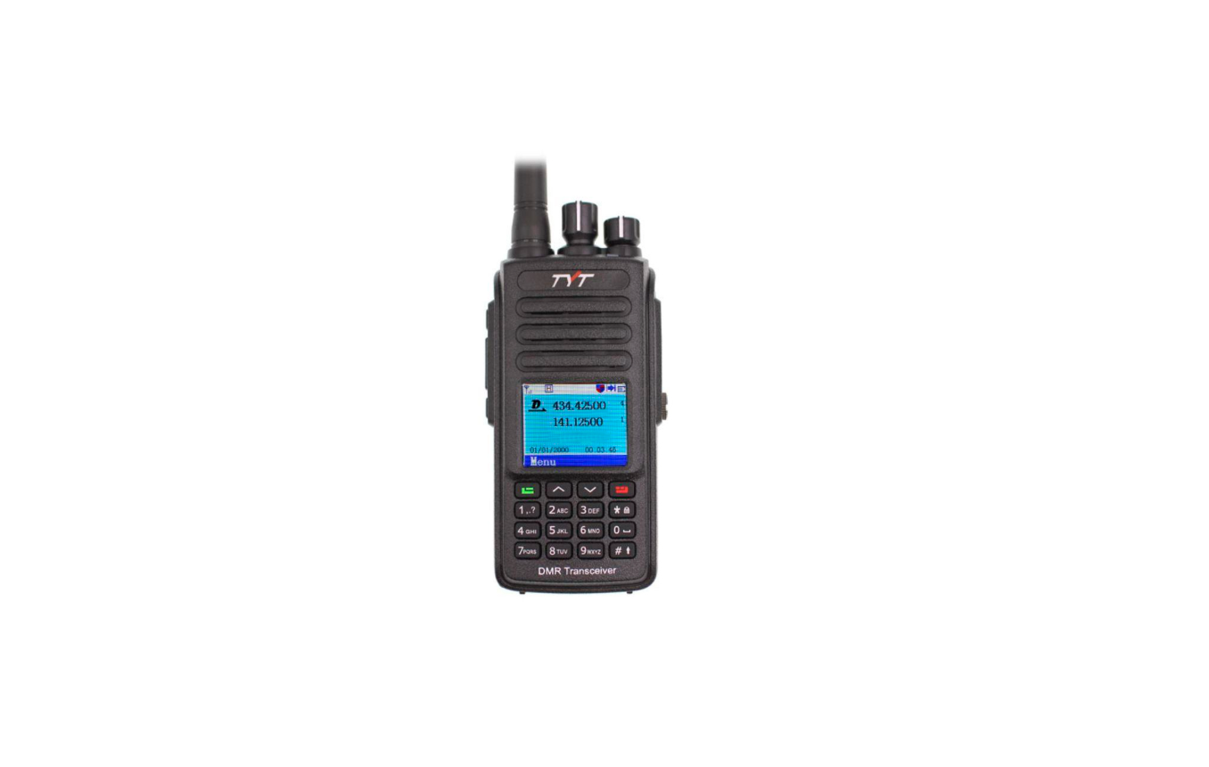 Рация TYT MD-UV390 DMR 10W AES256 GPS IP67 Type-C 3600mAh GPS