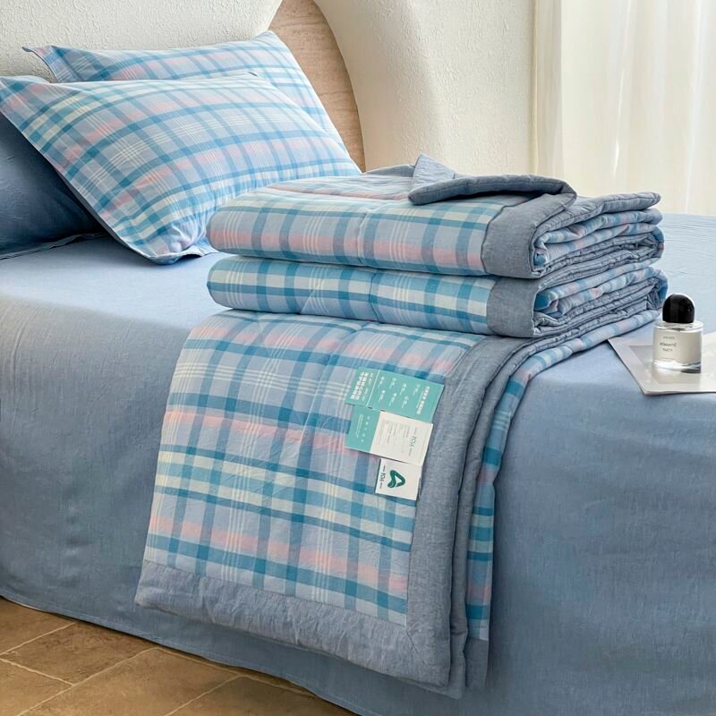 IKEA Одеяло Полуторный 150x200 см, Летнее, с наполнителем Микрофибра, комплект из 1 шт