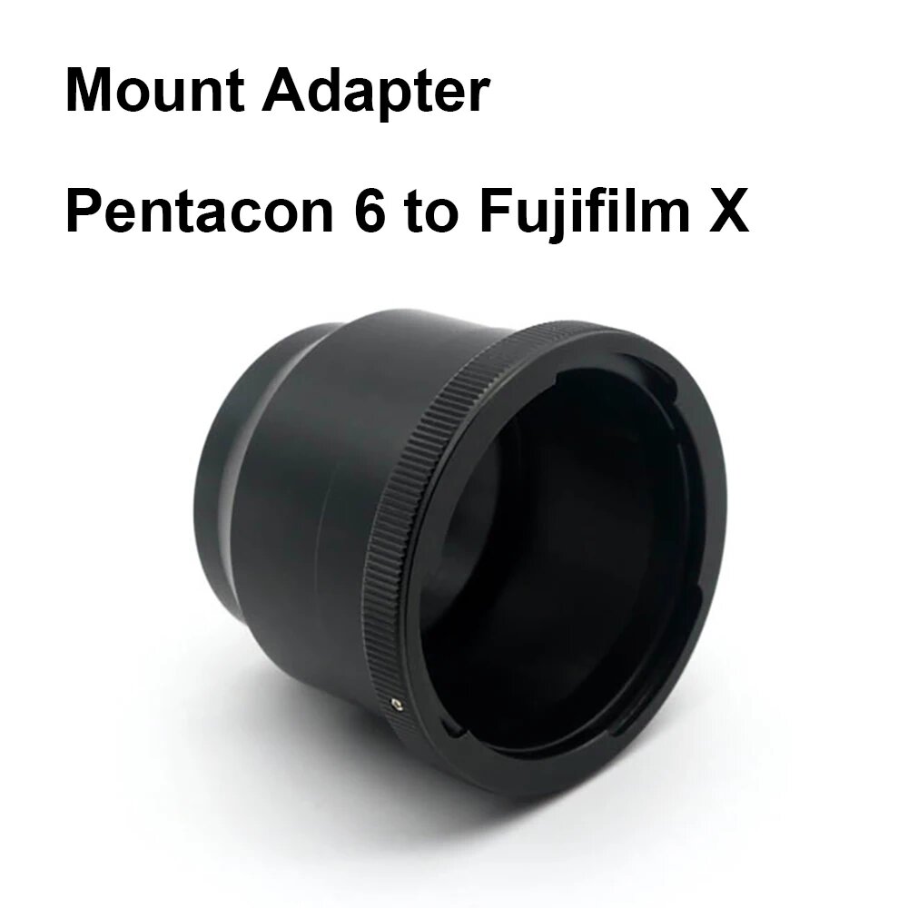 Адаптер LingoFoto LC8155 для объективов Pentacon 6 на камеры Fujifilm X