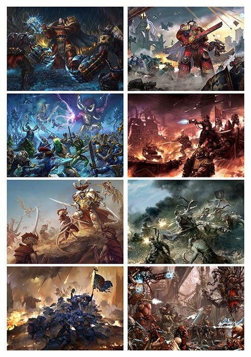 Наклейки "Warhammer 40k" No.1
