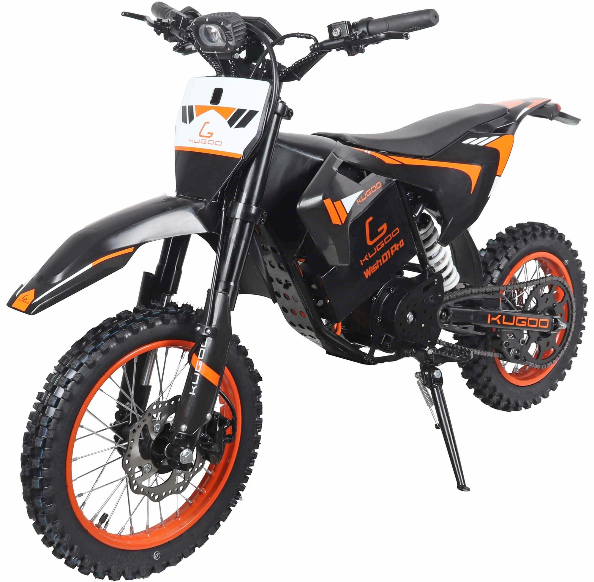 Электропитбайк KUGOO WISH 01 PRO 1500W (60V/20.8Ah) улучшенная версия