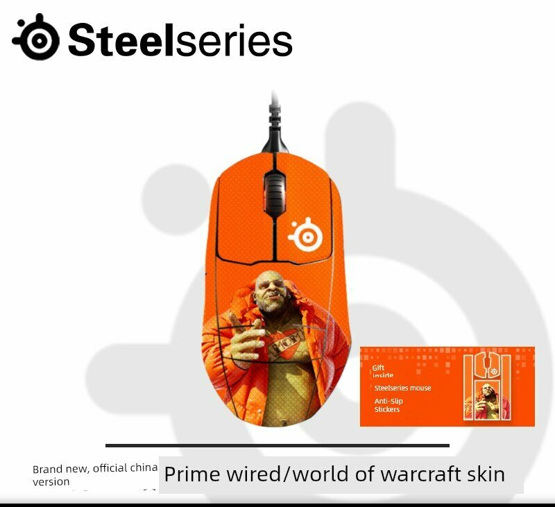 Игровая мышь SteelSeries Prime: проводная и беспроводная, миниатюрная, легкая, для компьютера, для игры Warcraft