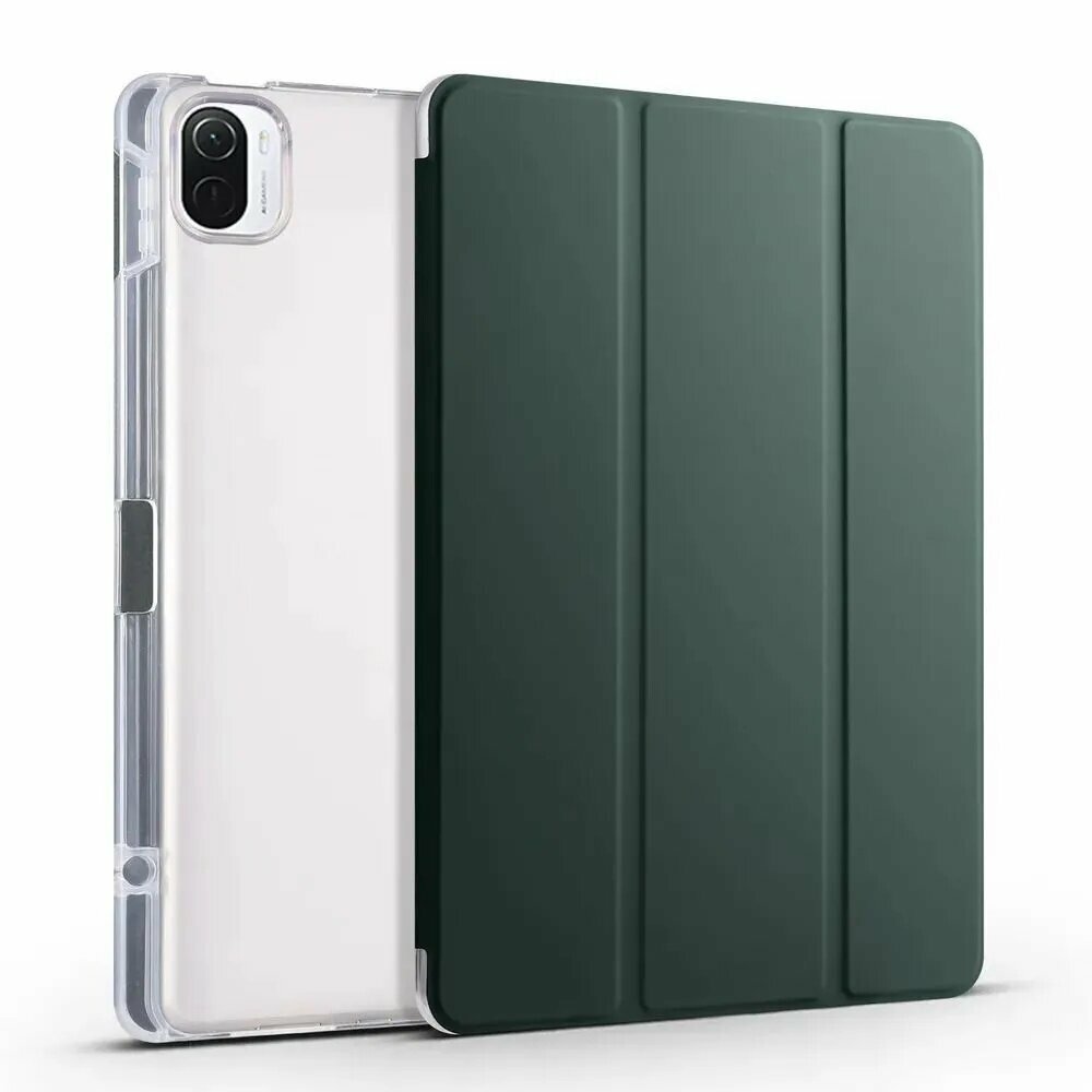 Чехол Xiaomi Mi Pad 5 / Mi Pad 5 Pro 11" с держателем для стилуса темно-зеленый