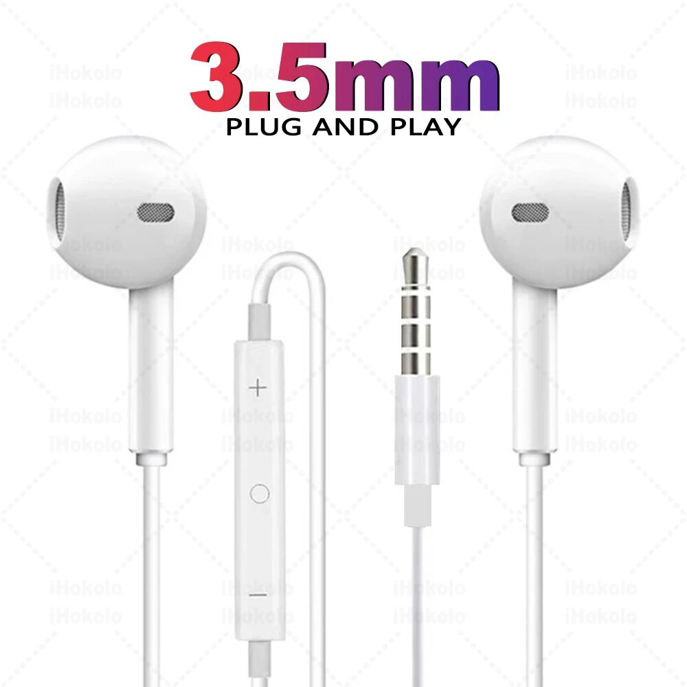 Проводные наушники iHokolo для iPhone 3.5mm Earphones