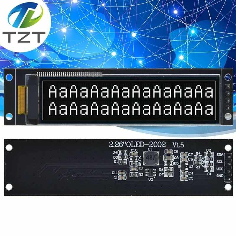 Модуль OLED-экрана TZT 2.26", белый, 128x160