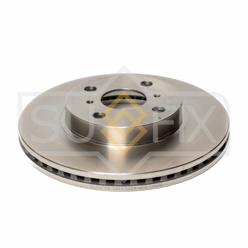 SUFIX Диск тормозной вентилируемый передний (255x22) TOYOTA Yaris(P90/P130) 1.0-1.5 05> / Vios 1.0-1.5 07>