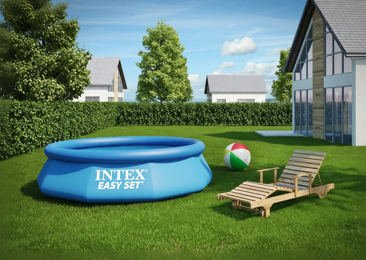 Бассейн надувной Intex Easy Set 305*76 см, фильтр-насос 1250 л/ч